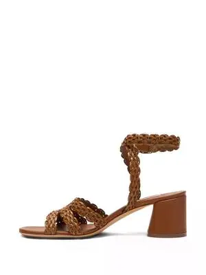 Casadei Avenida Woven Sandals