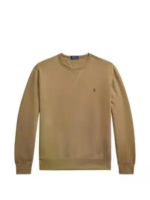 Polo Ralph Lauren Logo-Embroidered Sweatshirt Brown
