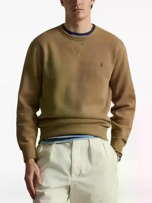 Polo Ralph Lauren Logo-embroidered Sweatshirt - Brown