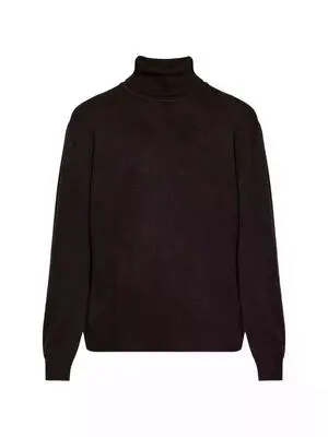 LISA YANG Roll Neck Sweater - Brown