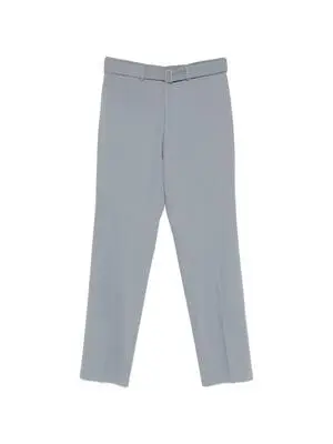 LARDINI Belted Trousers - Grey
