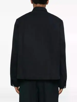 Studio Nicholson Drawcord-hem Chest-pocket Shirt