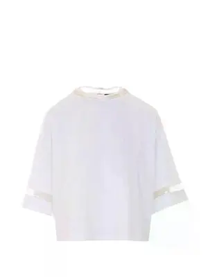 Fabiana Filippi Embellished Crew-neck Blouse