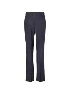 Fendi Logo Detail Trousers - Blue