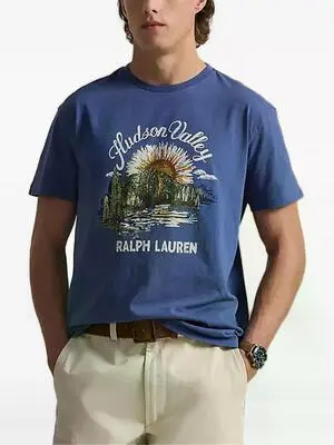 Polo Ralph Lauren Graphic-print T-shirt - Blue
