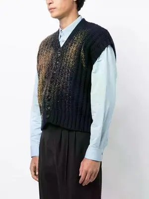 MAISON MARGIELA Contrasting Trim V-neck Cardigan