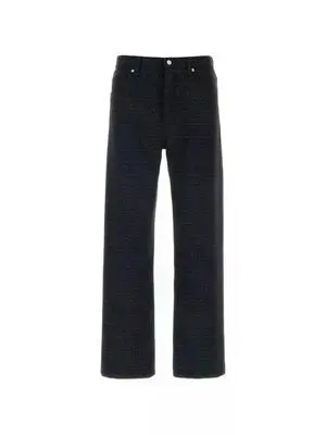 Fendi Ff-motif Jeans