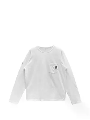 Chrome Hearts Logo-embroidered Long-sleeve T-shirt - White
