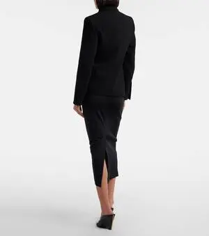 Max Mara Piuma Jersey Pencil Skirt