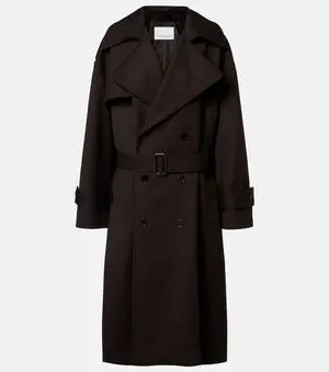 THE FRANKIE SHOP Dursley Double-breasted Trench Coat