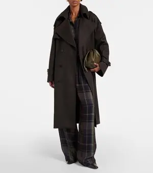 THE FRANKIE SHOP Dursley Double-breasted Trench Coat