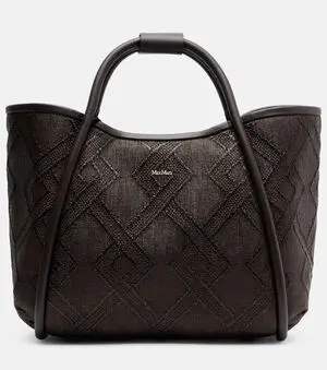 Max Mara Leather Tote Bag