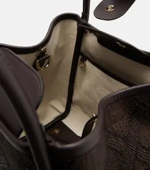 Max Mara Leather Tote Bag