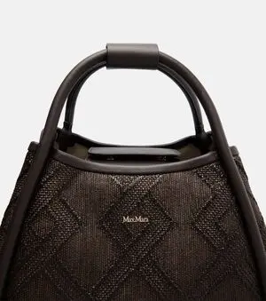 Max Mara Leather Tote Bag