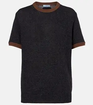 Prada Cashmere Knit Jumper - Grey