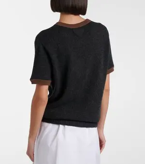 Prada Cashmere Knit Jumper - Grey