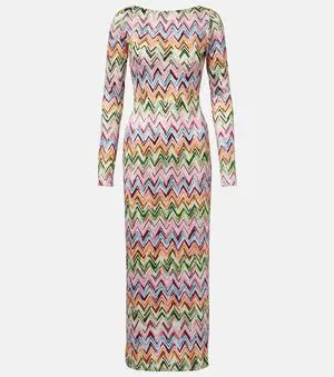 Missoni Zigzag Maxi Dress - Multicoloured