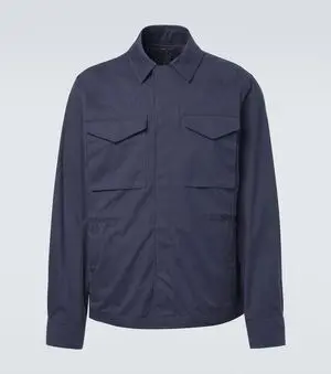 Moncler Roquille Convertible Jacket - Blue