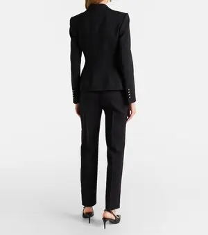 Dolce & Gabbana Wool-blend Slim Trousers