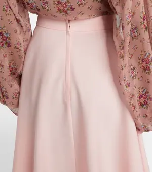 Dolce & Gabbana Wool-blend Midi Skirt