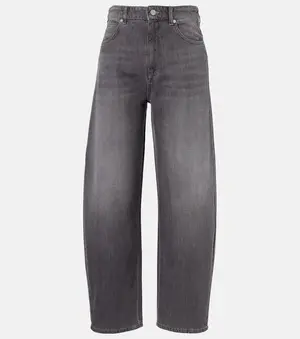 Max Mara Allegra Barrel-leg Jeans - Grey