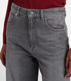 Max Mara Allegra Barrel-leg Jeans - Grey