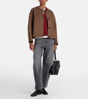 Max Mara Allegra Barrel-leg Jeans - Grey