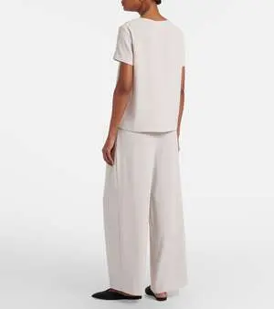 Max Mara Pleated Wide-leg Trousers