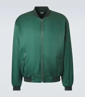 A.PRESSE Zip-up Bomber Jacket