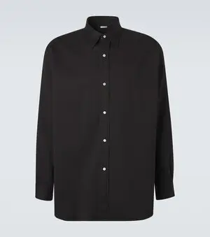 A.PRESSE Cotton Twill Shirt