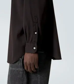 A.PRESSE Cotton Twill Shirt