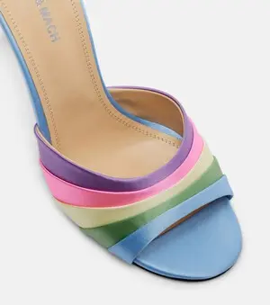 Mach & Mach Gradient Satin Mules