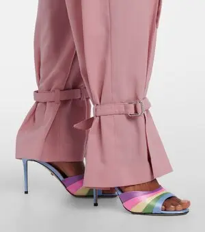 Mach & Mach Gradient Satin Mules