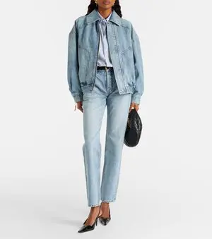 Saint Laurent High-rise Straight Jeans