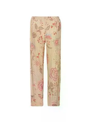 PIP STUDIO Floral Print Trousers - Neutrals