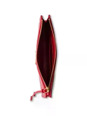 Prada Leather Wallet - Red