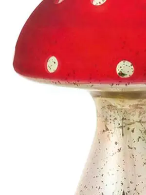 PIP STUDIO Mushroom Decorative Ornament - Red