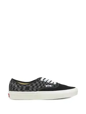 VANS Checked Lace-up Sneakers - Black