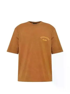 Dsquared2 Logo-detail T-shirt - Brown