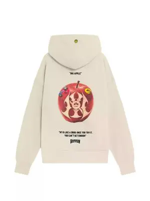 BARROW Printed Drawstring Hoodie - Neutrals