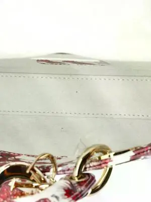 Dior Lady D-joy Bag Printed Leather Small Satchel