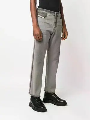 DIESEL® D-viker Straight-leg Jeans - Grey