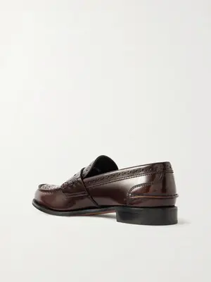 Church's Robin Glossed-leather Penny Loafers - Brown