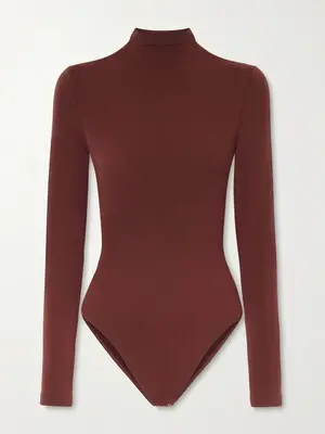 Wolford Stretch-jersey Bodysuit - Red