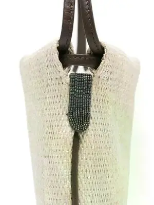 Brunello Cucinelli Canvas Shoulder Bag