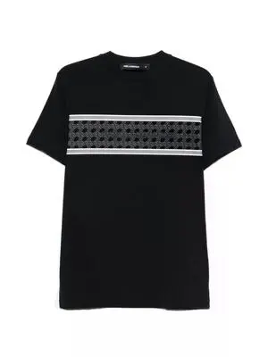 Karl Lagerfeld Logo-embossed T-shirt - Blue