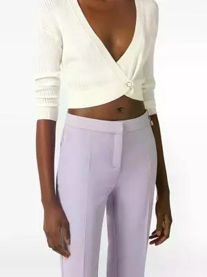 Elisabetta Franchi V-neck Cropped Cardigan