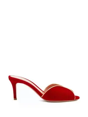 GIANVITO ROSSI 70 Cutout Trim Sandals