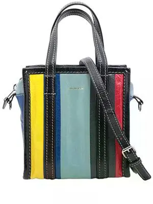 Balenciaga 2019 Xxs Lambskin Bazar Shopper Satchel