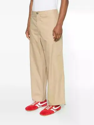 Moschino Belt Loop Cotton Trousers